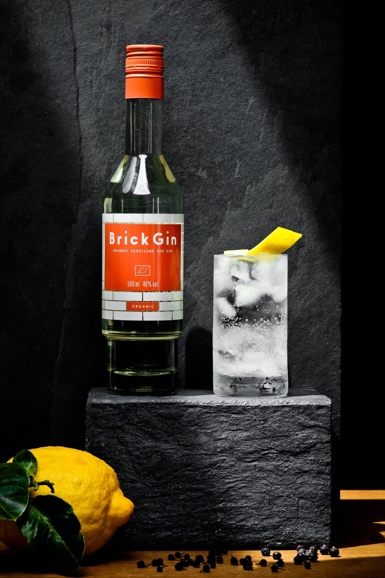 Brick Gin | Gin bio pour les cocktails et Gin Tonic